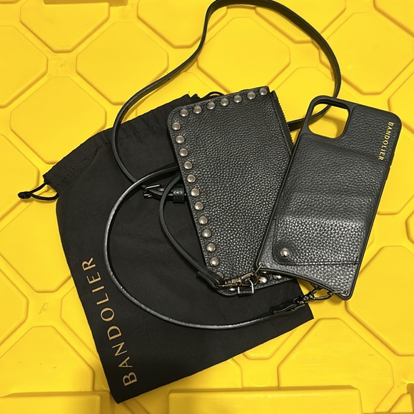 Bandolier | Bags | Bandolier Sarah Pebble Leather Crossbody Bandolier ...